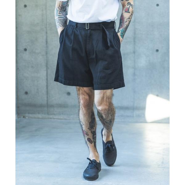 ZOZO問い合わせ番号:102460621ショップ:MR.OLIVE，ミスターオリーブブランド:MR.OLIVE，ミスターオリーブ商品名:RINSE WASH 8oz DENIM / BELTED SHORTS /M261132カテゴリ:パ...