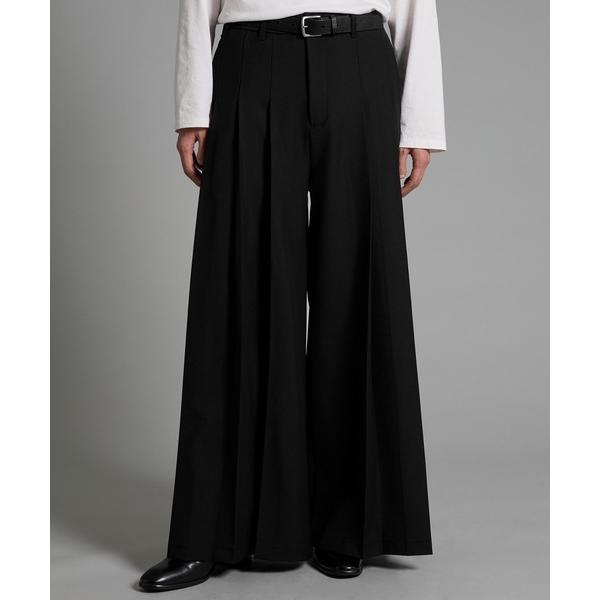ZOZO問い合わせ番号:102462277ショップ:EMMA CLOTHES，エマ クローズブランド:VELNUS，ベルナス商品名:【VELNUS】Asymmetric tuck pleat twill wide slacks/アシンメトリ...