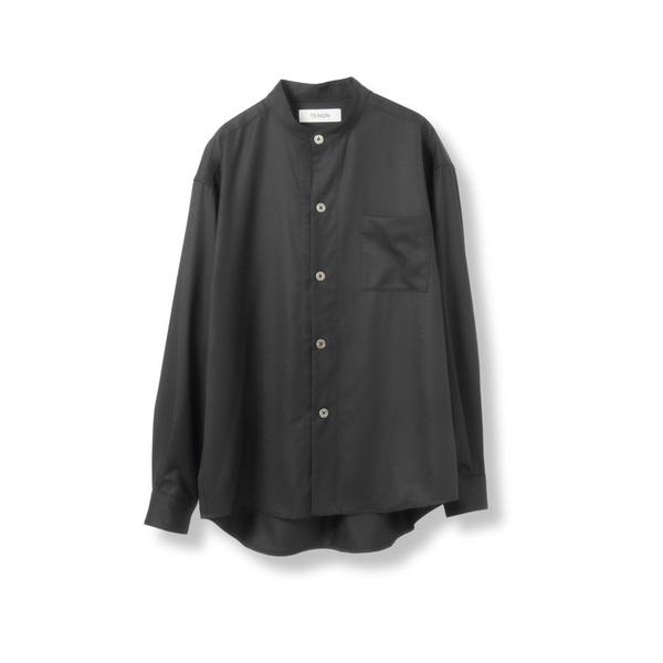 『セール実施中』ZOZO問い合わせ番号:102472902ショップ:CREO STORE，クレオストアブランド:Blank Product.，ブランクプロダクト商品名:【TENON】SUPER 120`s BAND COLLAR SHIRT...