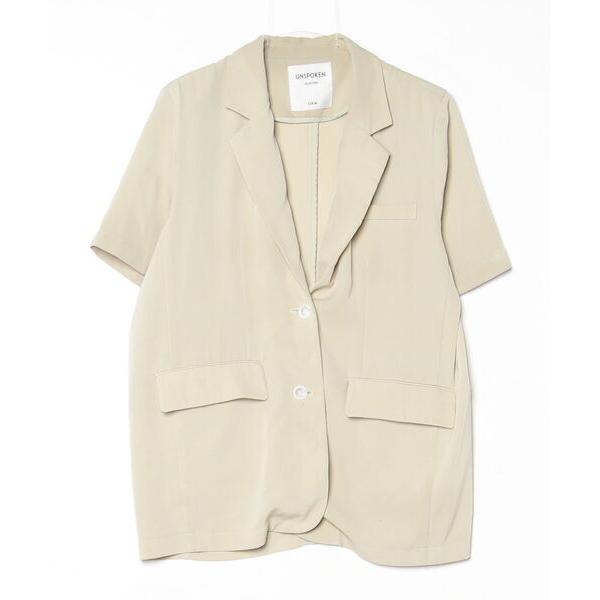 『セール実施中』参考価格：24，980円発売時期：2021年07月コンディション：A（使用感なし）数回使用した程度で使用感が感じられないアイテム参考商品名：【UNSPOKEN】half sleeve light jacket UX21W03...