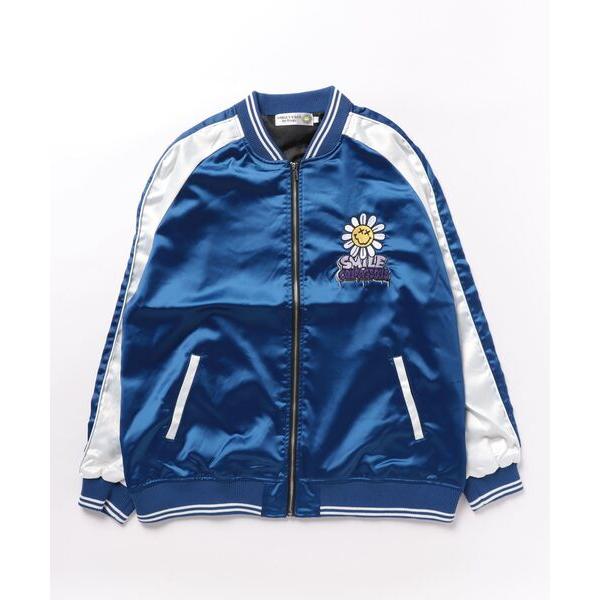 『タイムセール実施中』参考価格：15，180円発売時期：2023年09月コンディション：S（新品同様）タグ付きの未使用、または新品同様のアイテム付属品：タグ参考商品名：SMILEY FACE　フラワースマイルスカジャン参考品番：555984...