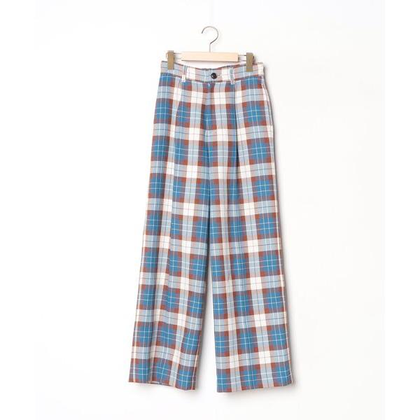 『タイムセール実施中』参考価格：22，000円発売時期：2021年09月コンディション：B（目立つ使用感なし）使用感が少ない、または気にならないアイテムすそ周り：毛玉参考商品名：【MATURED】チェックワイドパンツ参考品番：1214400...