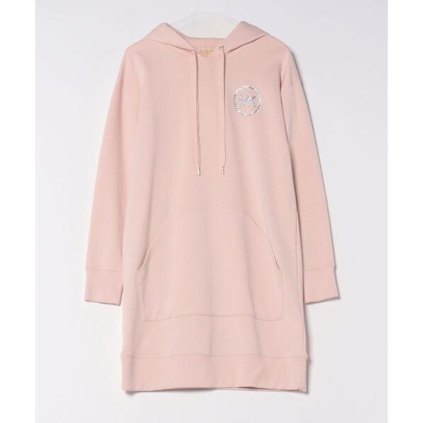 『セール実施中』ZOZO問い合わせ番号:102495530ショップ:MICHAEL KORS，マイケル・コースブランド:MICHAEL KORS，マイケルコース商品名:ラインストーン ロゴ フーディー ドレスカテゴリ:ワンピース/ドレス&g...