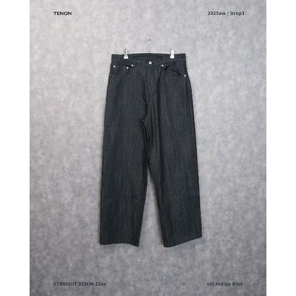 ZOZO問い合わせ番号:102495771ショップ:CREO STORE，クレオストアブランド:Blank Product.，ブランクプロダクト商品名:【TENON】STRAIGHT DENIM 13ozカテゴリ:パンツ>デニムパンツ...