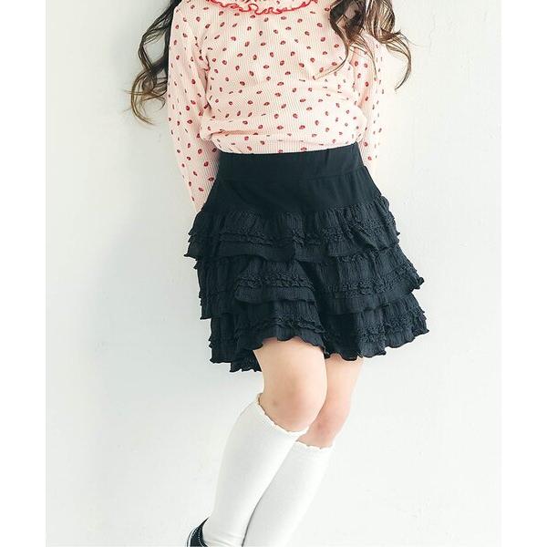 ZOZO問い合わせ番号:102495888ショップ:F.O.Online Store，エフオーオンラインストアブランド:apres les cours，アプレレクール商品名:フリルティアードスカパンカテゴリ:パンツ>その他パンツブラン...