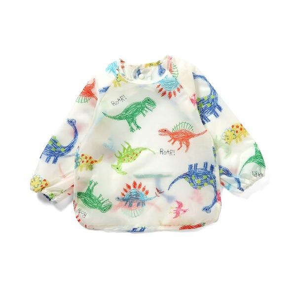 ※このアイテムは返品・交換対象外商品です。ZOZO問い合わせ番号:102495898ショップ:F.O.Online Store，エフオーオンラインストアブランド:BIT'Z，ビッツ商品名:クレヨンお絵描き恐竜柄スモックカテゴリ:ママ＆ベビー...