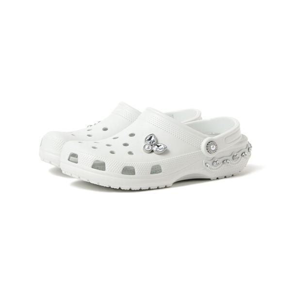 ZOZO問い合わせ番号:102496255ショップ:BEAMS WOMEN，ビームスウィメンブランド:crocs，クロックス，Ray BEAMS，レイビームス商品名:crocs / CLASSIC PINNACLE EMBELLISHMEN...