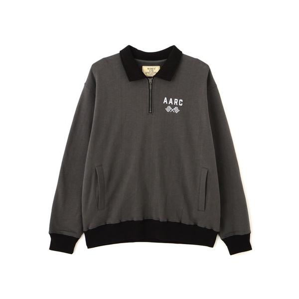 ZOZO問い合わせ番号:102496373ショップ:AVIREX，アヴィレックスブランド:AVIREX，アヴィレックス商品名:《A.A.R.C》HALF ZIP SWEAT / エアレーシングクラブ ハーフジップスウェット / AVIREX...