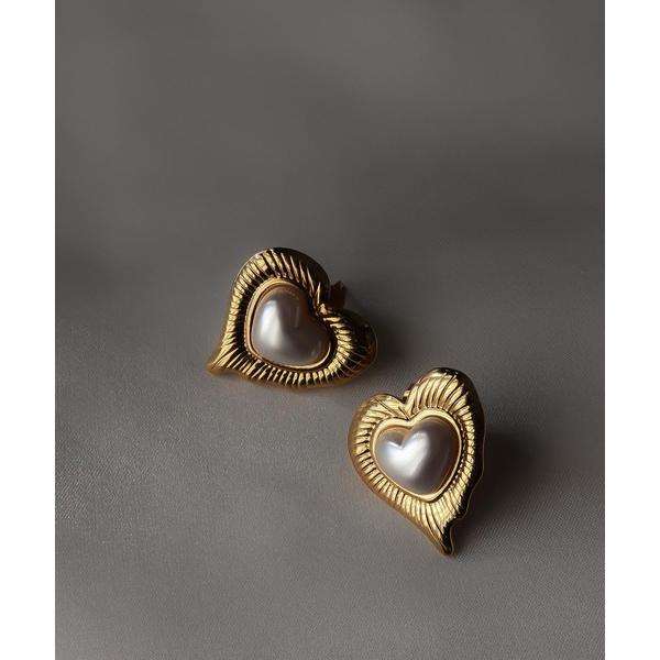 ※このアイテムは返品・交換対象外商品です。ZOZO問い合わせ番号:102496941ショップ:Editors Draw，エディターズ ドローブランド:MIXTO，ミスト商品名:サージカルステンレス ハートピアスカテゴリ:アクセサリー>...