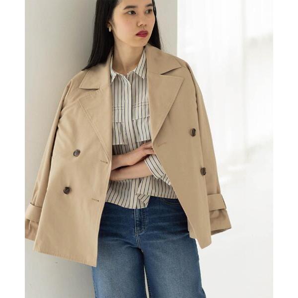 『タイムセール実施中』ZOZO問い合わせ番号:102496961ショップ:OPAQUE.CLIP，オペークドットクリップブランド:OPAQUE.CLIP，オペークドットクリップ商品名:ミドルトレンチコート【洗濯機OK】カテゴリ:ジャケット/...