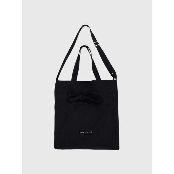 ZOZO問い合わせ番号:102497014ショップ:EIMY ISTOIRE，エイミーイストワールブランド:EIMY ISTOIRE，エイミーイストワール商品名:EIMYロゴリボントートカテゴリ:バッグ>トートバッグブランド品番:11...