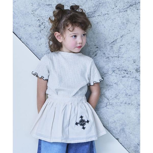 『タイムセール実施中』ZOZO問い合わせ番号:102502906ショップ:MARKEY'S，マーキーズブランド:MARKEY'S，マーキーズ商品名:ローンクロスステッチポイントスカートカテゴリ:スカート>スカートブランド品番:0030...