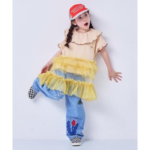 『タイムセール実施中』ZOZO問い合わせ番号:102503079ショップ:MARKEY'S，マーキーズブランド:MARKEY'S，マーキーズ商品名:チュールバイカラーワンピースカテゴリ:ワンピース/ドレス>ワンピースブランド品番:00...