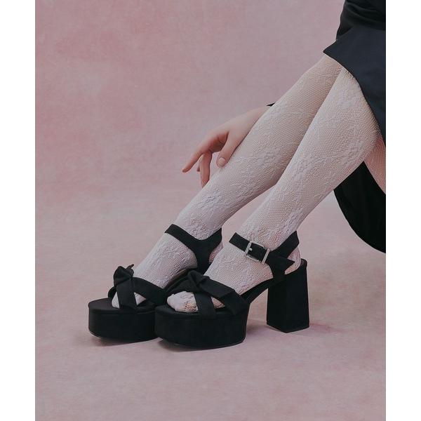ZOZO問い合わせ番号:102503093ショップ:CHARLES &amp; KEITH，チャールズ＆キースブランド:CHARLES &amp; KEITH，チャールズ &amp; キース商品名:Anika アニカ ノットボウプラットフォ...