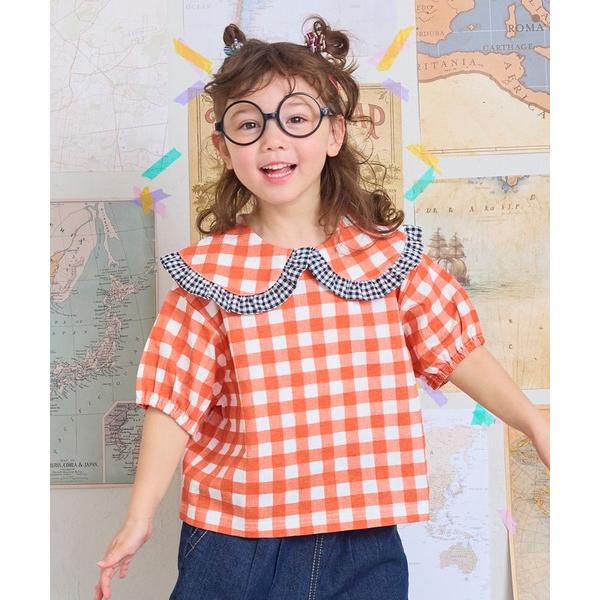 ZOZO問い合わせ番号:102503109ショップ:MARKEY'S，マーキーズブランド:Life Support Products，ライフサポートプロダクツ，MARKEY'S，マーキーズ商品名:襟付きチェック半袖Teeカテゴリ:トップス&...