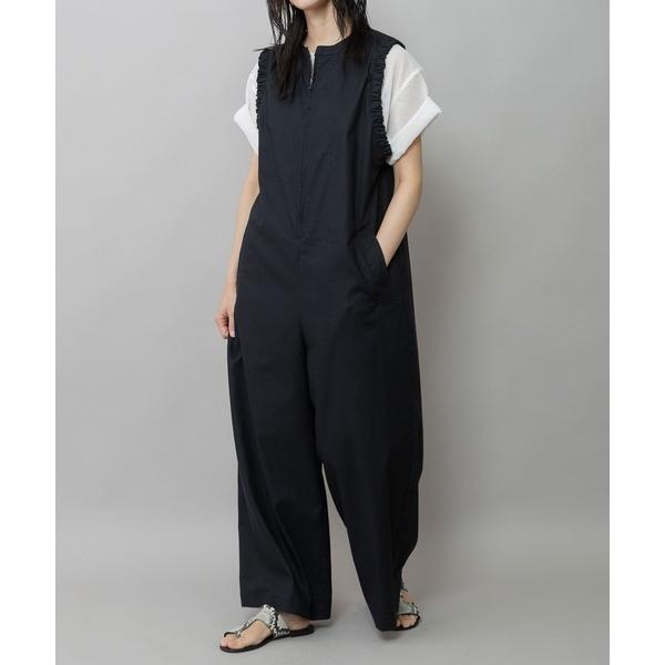 ZOZO問い合わせ番号:102503192ショップ:Munich，ミューニックブランド:Munich，ミューニック商品名:【UVカット】【接触冷感】【速乾性】ヘンプシャンブレーコンビネゾンカテゴリ:オールインワン・サロペット>つなぎ/...