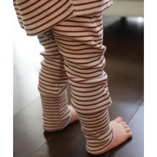 ZOZO問い合わせ番号:102503210ショップ:MARKEY'S，マーキーズブランド:LSP WOW，エルエスピーワオ，MARKEY'S，マーキーズ商品名:【LSP WOW!】WOW!サイズアウトしないワッフルボーダーモンキーパンツカテ...