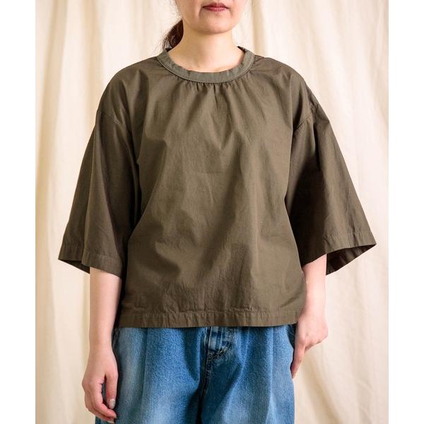 ZOZO問い合わせ番号:102503427ショップ:DOMINGO，ドミンゴブランド:prit，プリット，DOMINGO，ドミンゴ，DOMINGO SELECT，ドミンゴセレクト商品名:[prit] サイロプレミアム天竺×ブロード切替 5分...