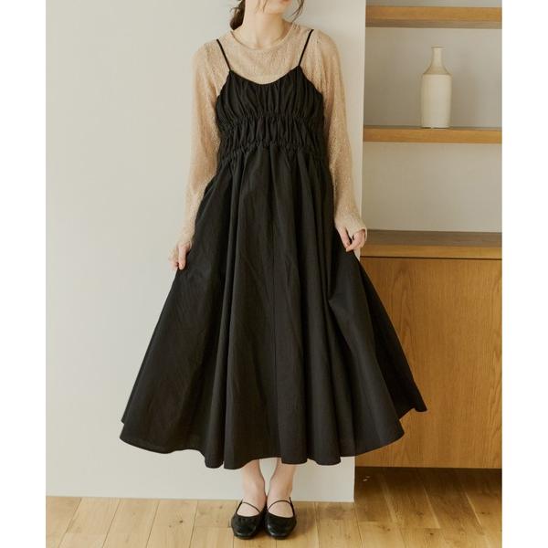 ZOZO問い合わせ番号:102503484ショップ:IF Div.，アイエフディビジョンブランド:OLUN，オルン商品名:volume cami onepiece/ボリュームキャミワンピースカテゴリ:ワンピース/ドレス>ワンピースブラ...