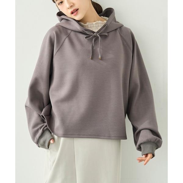 『タイムセール実施中』ZOZO問い合わせ番号:102503485ショップ:Auntie Rosa，アンティローザブランド:mil，ミル商品名:ダンボールスウェット クロップドパーカー【586139】カテゴリ:トップス>パーカーブランド...