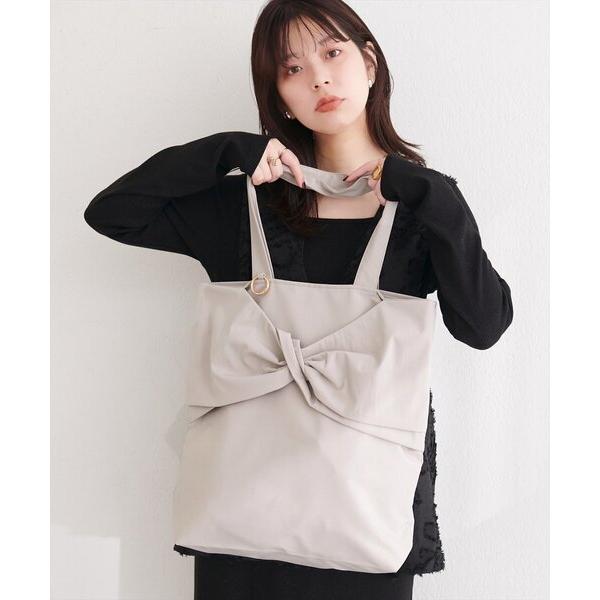 ZOZO問い合わせ番号:102503584ショップ:natural couture，ナチュラルクチュールブランド:natural couture，ナチュラルクチュール商品名:ねじリボントートカテゴリ:バッグ>トートバッグブランド品番:...