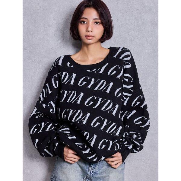 ZOZO問い合わせ番号:102504406ショップ:GYDA，ジェイダブランド:GYDA，ジェイダ商品名:GYDA SLANT PATTERNニットトップスカテゴリ:トップス>ニット/セーターブランド品番:072622614601素材...