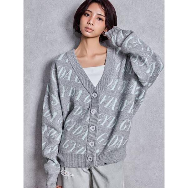 ZOZO問い合わせ番号:102504423ショップ:GYDA，ジェイダブランド:GYDA，ジェイダ商品名:GYDA SLANT PATTERNニットカーディガンカテゴリ:トップス>カーディガン/ボレロブランド品番:0726228185...