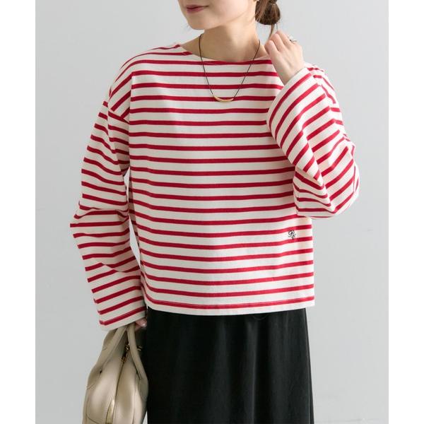 ZOZO問い合わせ番号:102506874ショップ:PUAL CE CIN，ピュアルセシンブランド:PUAL CE CIN，ピュアルセシン商品名:ボーダーショートカットソーカテゴリ:トップス>Tシャツ/カットソーブランド品番:0261...