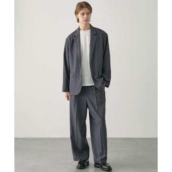 ZOZO問い合わせ番号:102506897ショップ:MONO-MART，モノマートブランド:EASENCE，イーズエンス，MONO-MART，モノマート商品名:【EASENCE】ハイツイステッドツイル セットアップ シングルテーラードジャケ...