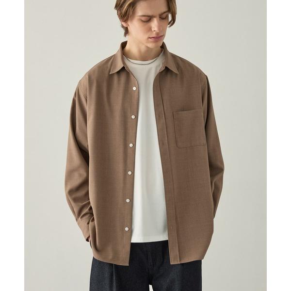 ZOZO問い合わせ番号:102506916ショップ:MONO-MART，モノマートブランド:EASENCE，イーズエンス，MONO-MART，モノマート商品名:【EASENCE】ハイツイステッドツイル ドライタッチ レギュラーカラー長袖シャ...