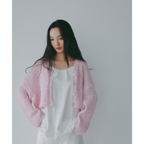 ZOZO問い合わせ番号:102506966ショップ:A part by，アパートバイブランド:A part by，アパートバイ商品名:テープヤーンニットカーディガンカテゴリ:トップス>カーディガン/ボレロブランド品番:638782素材...