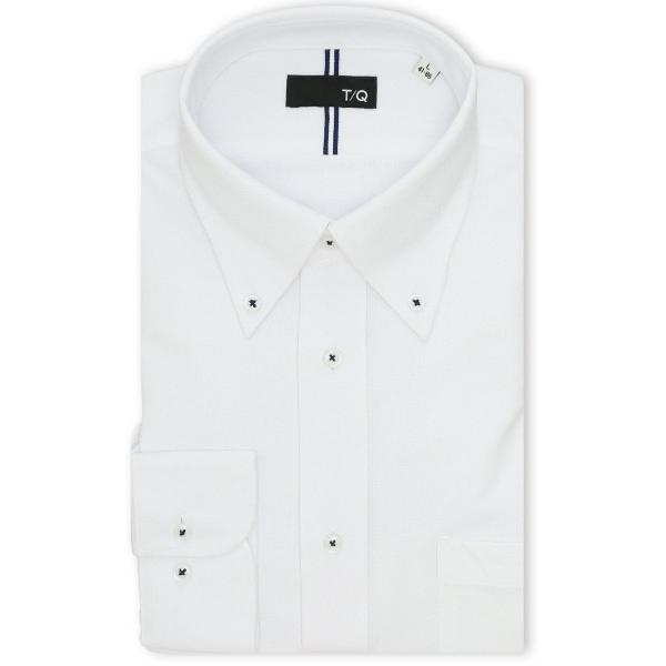 『タイムセール実施中』ZOZO問い合わせ番号:102507015ショップ:TAKA-Q，タカキューブランド:TAKA-Q，タカキュー商品名:【ストレッチ ノンアイロン 吸水速乾】タカキュー ボタンダウン ビジネス ドレス 長袖 ニット ワイ...