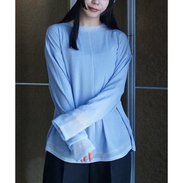 ZOZO問い合わせ番号:102507106ショップ:AMERI VINTAGE，アメリビンテージブランド:Ameri，アメリ商品名:COTTON SILK SOFT TOPカテゴリ:トップス>Tシャツ/カットソーブランド品番:0225...