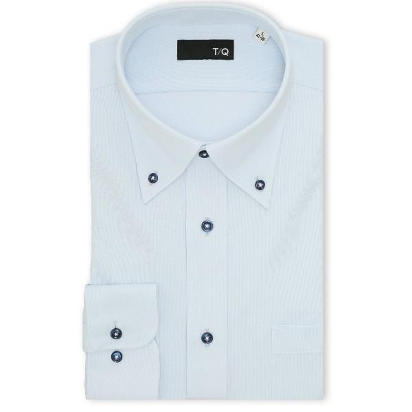 『タイムセール実施中』ZOZO問い合わせ番号:102507125ショップ:TAKA-Q，タカキューブランド:TAKA-Q，タカキュー商品名:【ストレッチ ノンアイロン 吸水速乾】タカキュー ボタンダウン ビジネス ドレス 長袖 ニット ワイ...