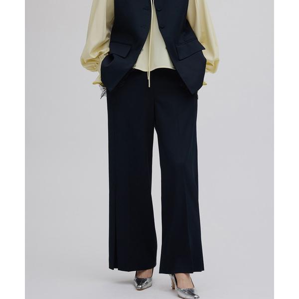 ZOZO問い合わせ番号:102507238ショップ:AMERI VINTAGE，アメリビンテージブランド:Ameri，アメリ商品名:HEM TUCK  STRAIGHT WIDE PANTSカテゴリ:フォーマルスーツ/小物>スーツパン...