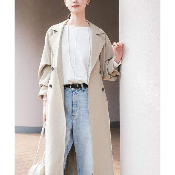 ZOZO問い合わせ番号:102507387ショップ:URBAN RESEARCH，アーバンリサーチブランド:URBAN RESEARCH，アーバンリサーチ商品名:『撥水/UVカット』ドロストトレンチコートカテゴリ:ジャケット/アウター&gt...