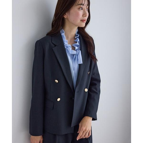 ZOZO問い合わせ番号:102507638ショップ:ROPE' PICNIC，ロぺピクニックブランド:ROPE' PICNIC，ロペピクニック商品名:クリアツイル金ボタンジャケット/セレモニー・セットアップ対応カテゴリ:ジャケット/アウター...