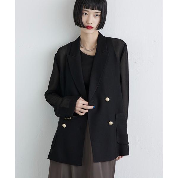 ZOZO問い合わせ番号:102507765ショップ:Lui's，ルイスブランド:Lui's，ルイス商品名:メッシュダブルジャケットカテゴリ:ジャケット/アウター>テーラードジャケットブランド品番:LUZ1061207A0005素材:ポ...