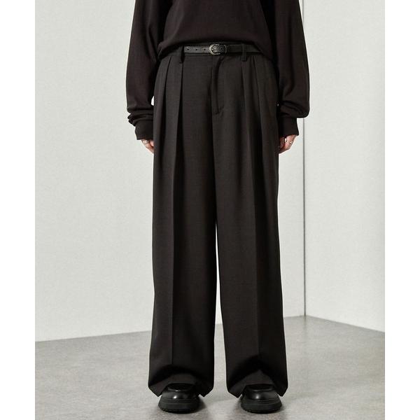 ZOZO問い合わせ番号:102507812ショップ:MONO-MART，モノマートブランド:Alfred Alex，アルフレッドアレックス，MONO-MART，モノマート商品名:【Alfred Alex】ウールライク 2タック ストレート ...