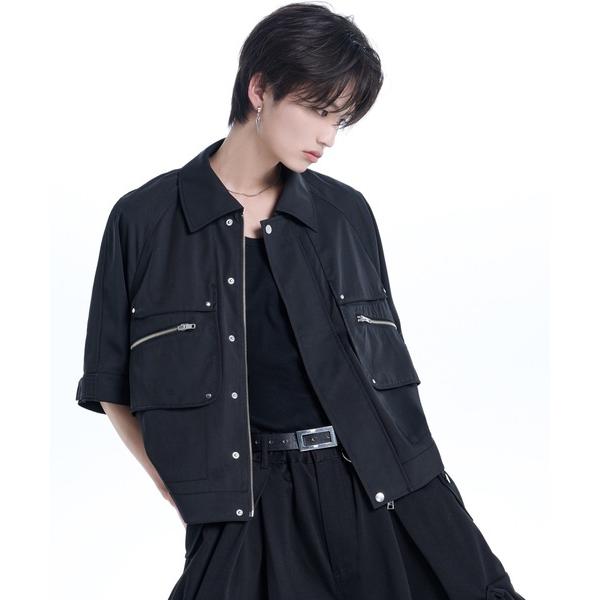 ZOZO問い合わせ番号:102507910ショップ:ADRER，アドラーブランド:ADRER，アドラー商品名:Smooth Tech Super Gimmick Shirt Jacket / スムーステック スーパ ーギミック シャツジャケ...