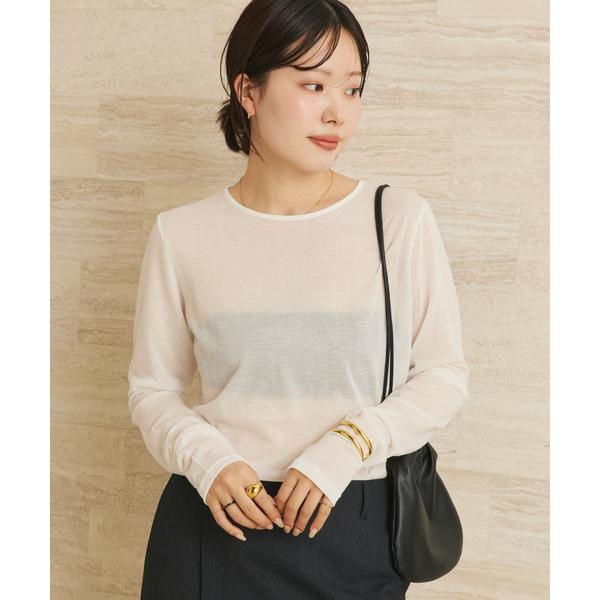 ZOZO問い合わせ番号:102519071ショップ:Plage，プラージュブランド:Plage，プラージュ商品名:《追加》CO NY Sheer ロンTカテゴリ:トップス>Tシャツ/カットソーブランド品番:26070922157010...