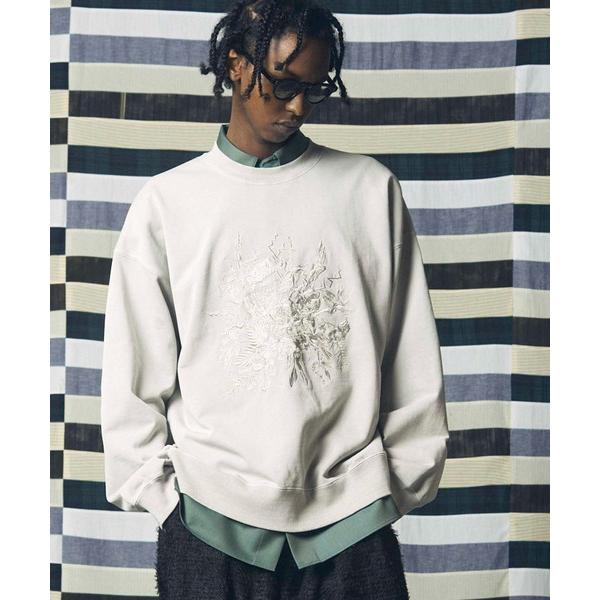 『セール実施中』参考価格：20，900円発売時期：2023年08月コンディション：B（目立つ使用感なし）使用感が少ない、または気にならないアイテム全体的：色あせ参考商品名：《UNISEX》Flower Embroidery Heavy-We...