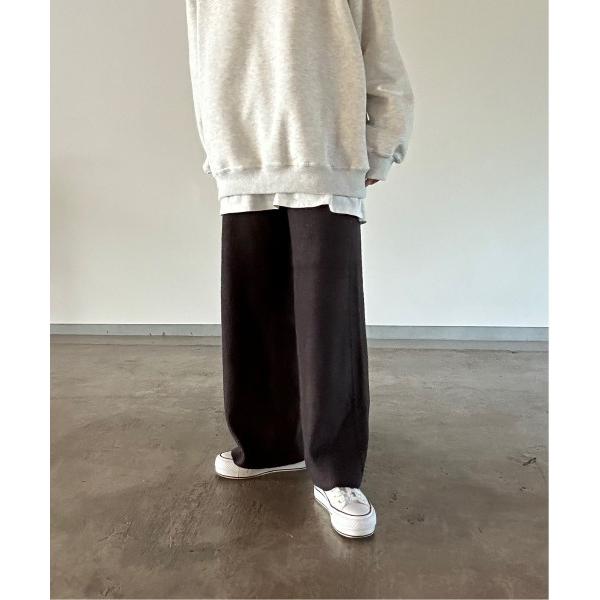 『セール実施中』参考価格：5，900円発売時期：2023年10月コンディション：A（使用感なし）数回使用した程度で使用感が感じられないアイテム参考商品名：double side line knit pants/ダブルサイドラインニットパンツ...