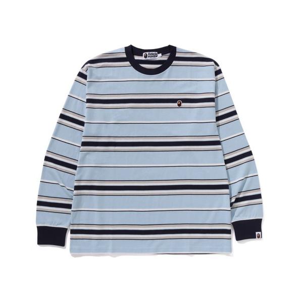 『タイムセール実施中』参考価格：16，500円発売時期：2024年10月コンディション：A（使用感なし）数回使用した程度で使用感が感じられないアイテム参考商品名：APE HEAD ONE POINT STRIPE RELAXED FIT L...