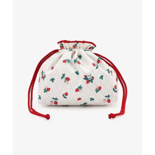 ZOZO問い合わせ番号:102541561ショップ:Afternoon Tea LIVING，アフタヌーンティー・リビングブランド:Afternoon Tea，アフタヌーンティー商品名:ストロベリー抗菌保冷巾着ランチバッグカテゴリ:食器/キ...