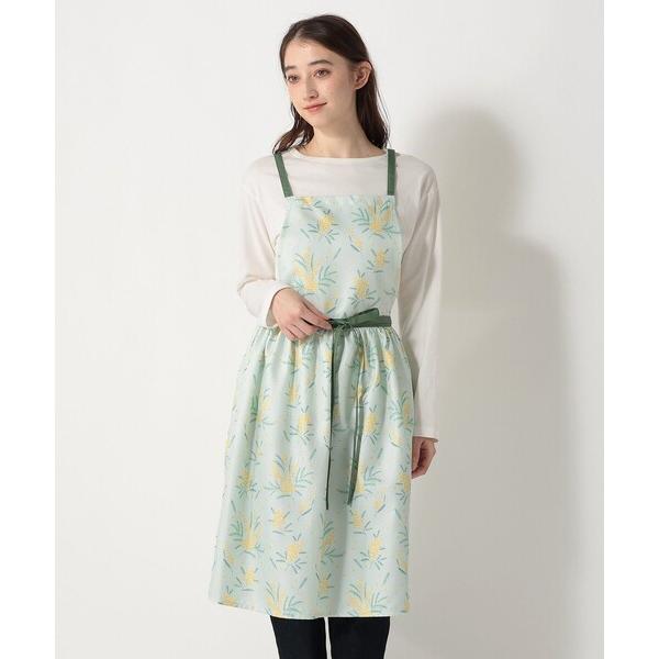 ZOZO問い合わせ番号:102541568ショップ:Afternoon Tea LIVING，アフタヌーンティー・リビングブランド:Afternoon Tea，アフタヌーンティー商品名:ミモザギャザーエプロンカテゴリ:食器/キッチン>...