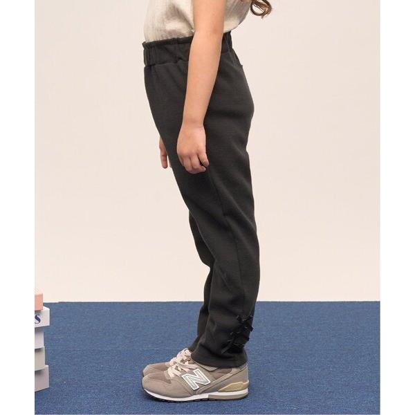 ZOZO問い合わせ番号:102541669ショップ:petit main，プティマインブランド:Lycee mine，リセマイン，petit main，プティマイン商品名:【ともパン】【防汚・速乾】リボンリボンストレートパンツカテゴリ:パン...