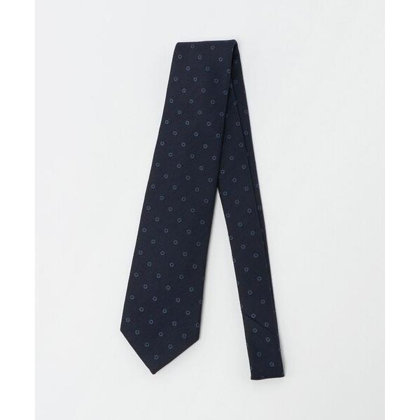 ZOZO問い合わせ番号:102542095ショップ:UNITED ARROWS，ユナイテッドアローズブランド:UNITED ARROWS，ユナイテッドアローズ商品名:フォサッティ ブルー サークル ジャガード ネクタイカテゴリ:フォーマルス...