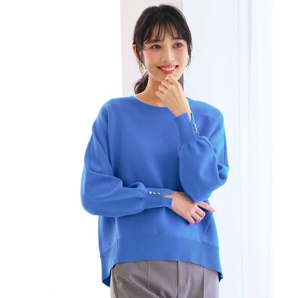 ZOZO問い合わせ番号:102542223ショップ:L size ONWARD（大きいサイズ），エルサイズ　オンワードブランド:ANY SIS，エニィスィス商品名:【花粉リリース】ドルマン ニットカテゴリ:トップス>ニット/セーターブ...