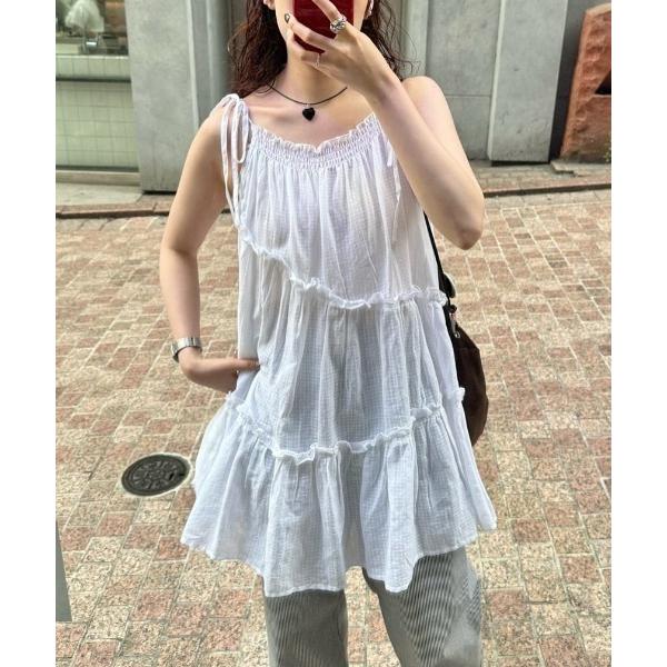 『タイムセール実施中』ZOZO問い合わせ番号:102542362ショップ:Kastane，カスタネブランド:Kastane，カスタネ商品名:【WEB限定】インド綿ティアードチュニックカテゴリ:ワンピース/ドレス>チュニックブランド品番...